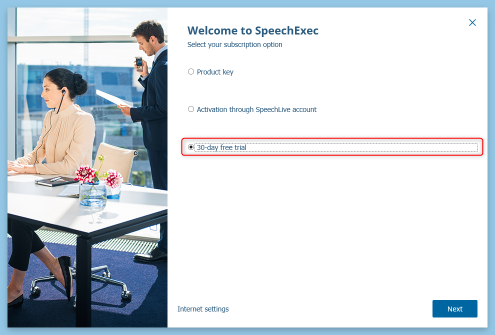 Installing a 30-Day Trial SpeechExec Software – Speech Processing Solutions GmbH